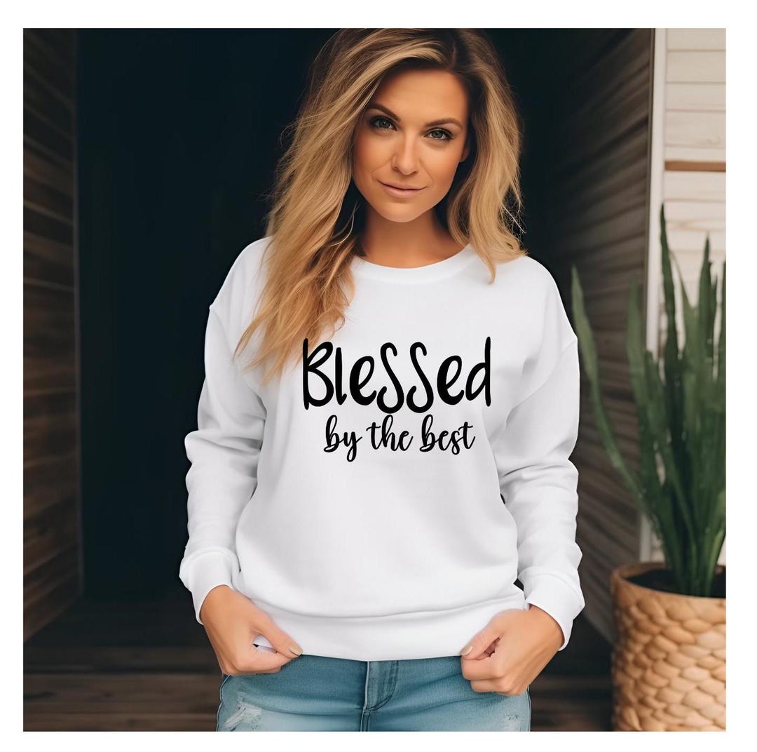 Blessed by the Best PNG Instant Download - Etsy