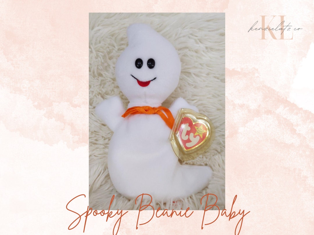 Spooky the Ghost Ty Beanie Baby - Etsy