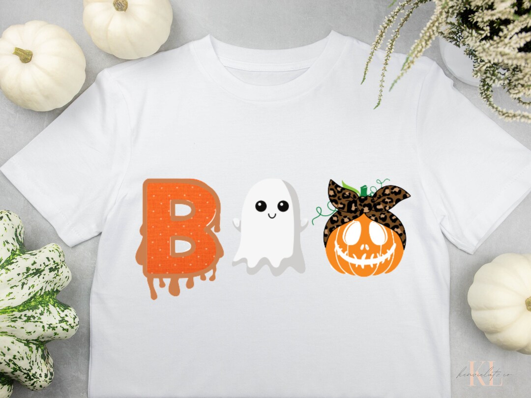 Halloween Boo Shirt, Halloween Ghost Shirt, Halloween Pumpkin Shirt - Etsy
