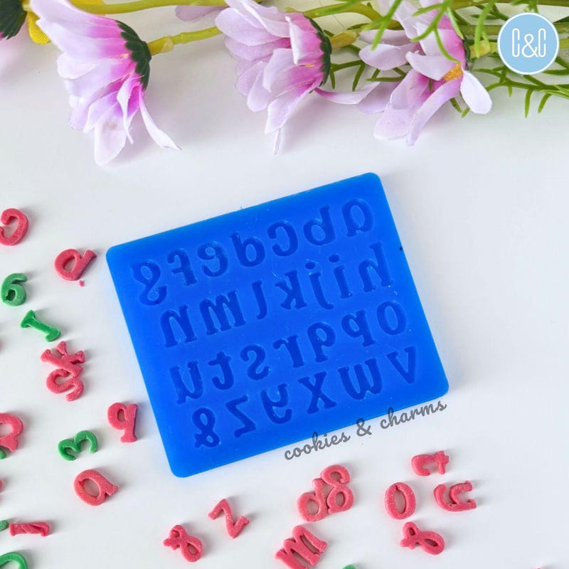 Alphabet Fondant Mold - Etsy