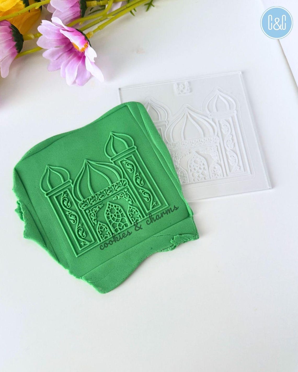 Mosque Lanterns 3D POP Embosser, Fondant Stamp, Debosser for Cookies ...