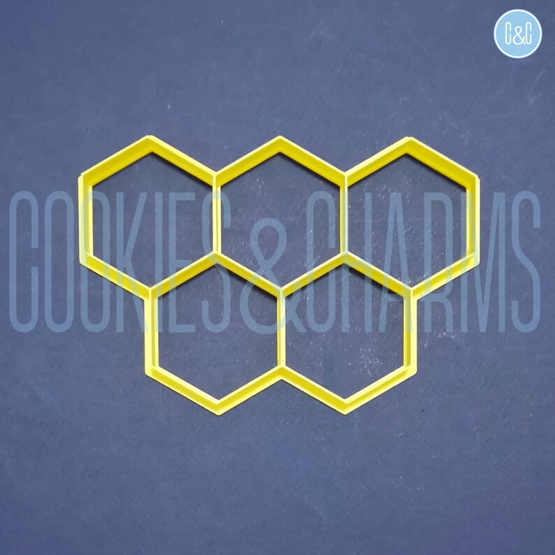 Multi Cookie Cutter Set, Rectangle, Puzzle, Hexagon, Fondant Cutter - Etsy