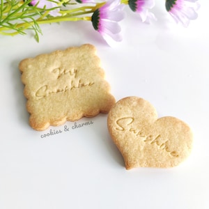 Signature Script Alphabet Font Letter Stamp | Fondant, Gum Paste ...