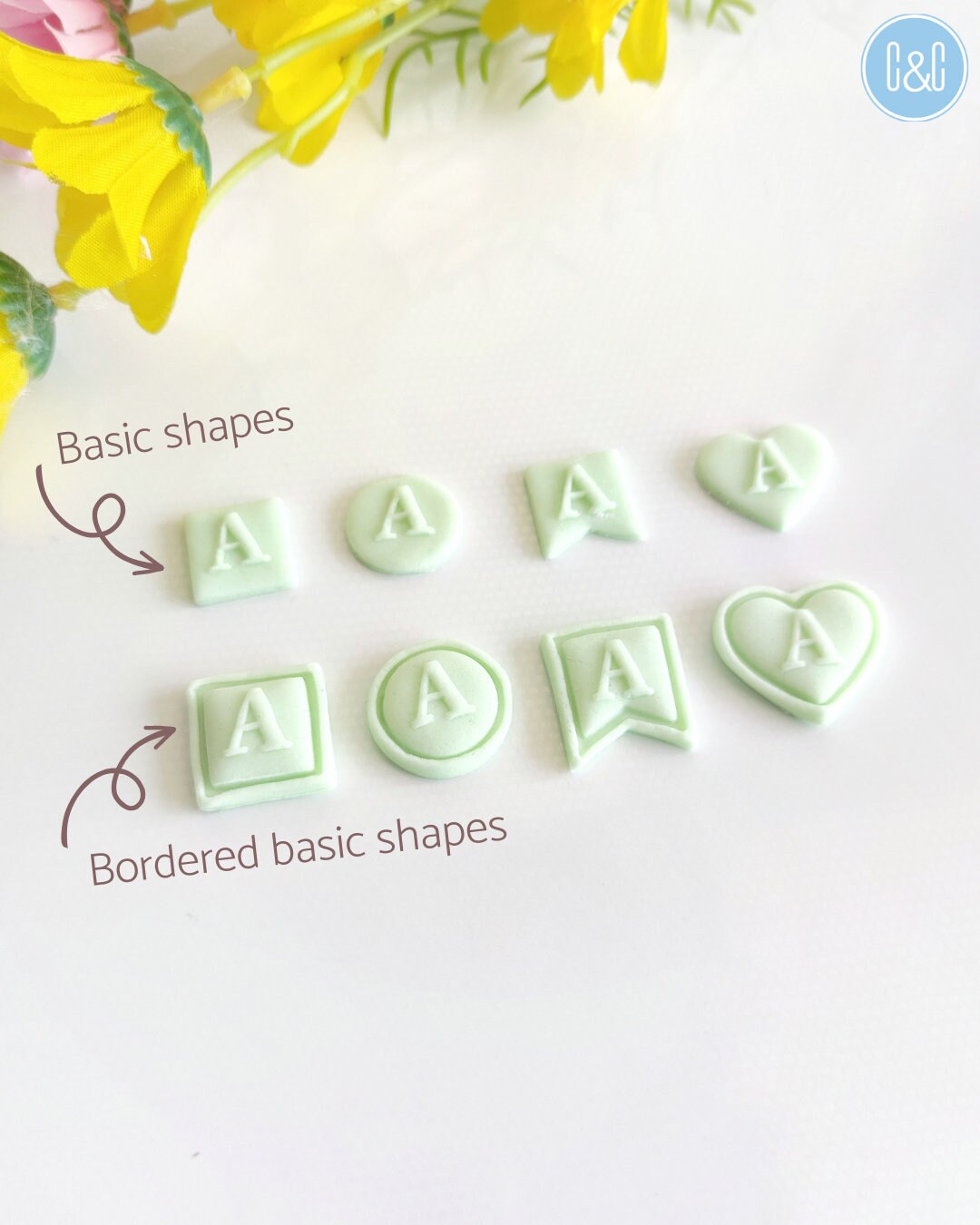 3D Block Alphabet Font Letter POP Embosser Impression - Etsy