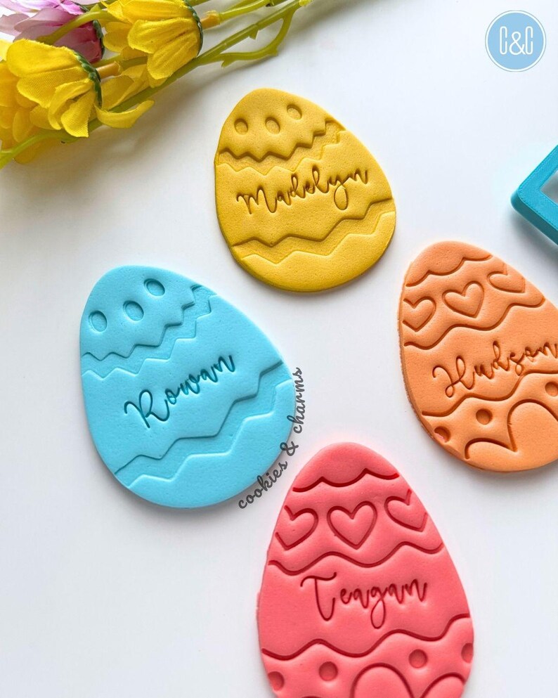 Cursive Script Alphabet Font Letter Stamp | Fondant, Gum Paste, Cookie ...