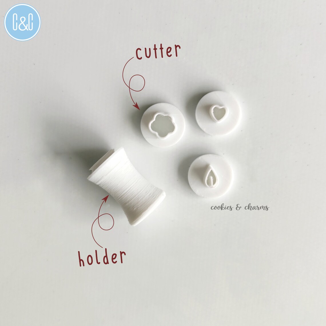 Geometric Shape Micro Cutter SET of 7 | Round, Hexagon, Chevron ...