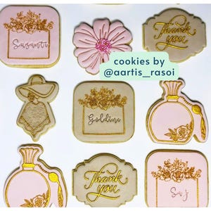 Cursive Script Alphabet Font Letter Stamp | Fondant, Gum Paste, Cookie ...