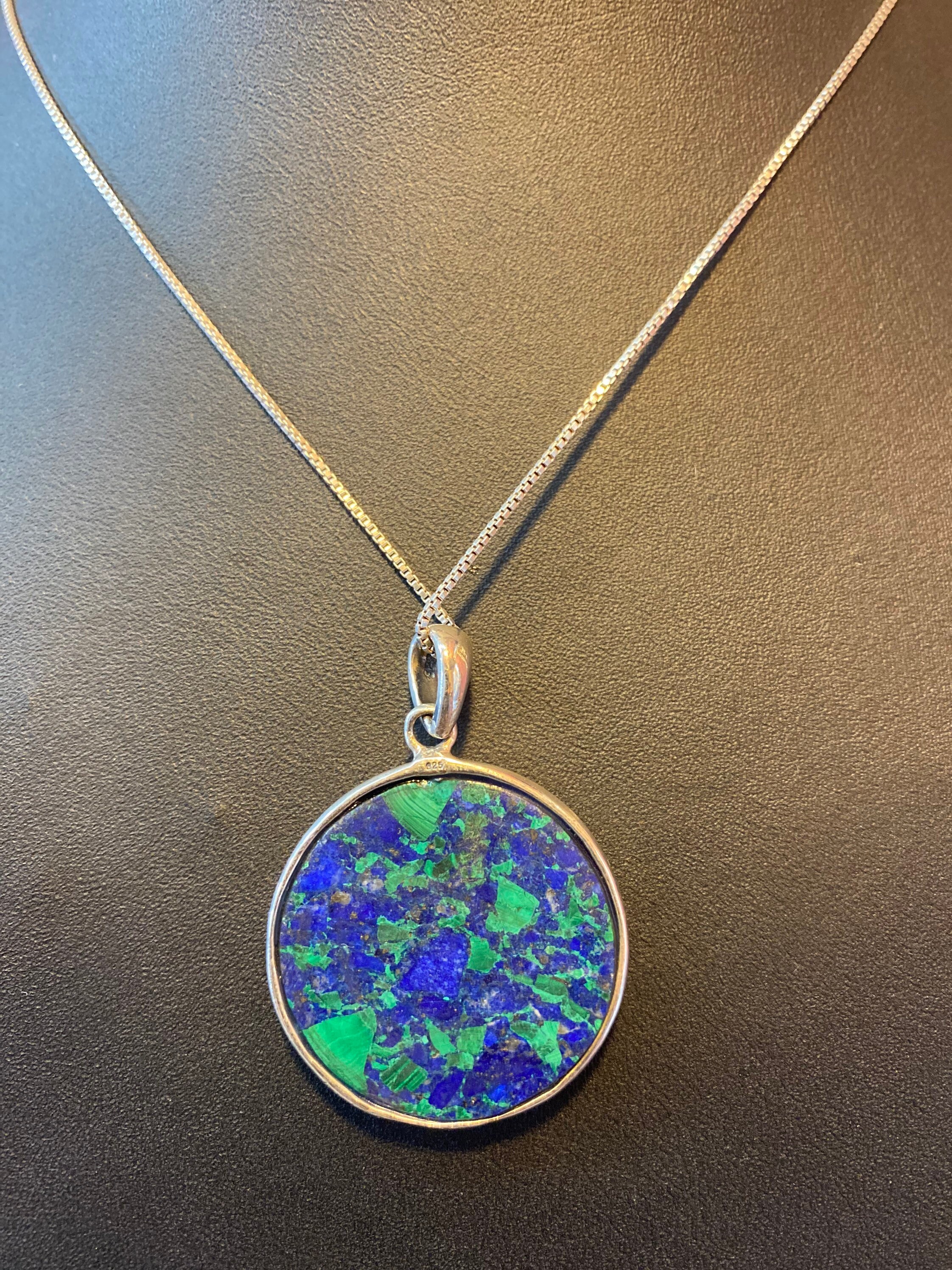 Eilat Stone,king Solomon Stone, Tree of Life , Hand Made ,silver 925 ...