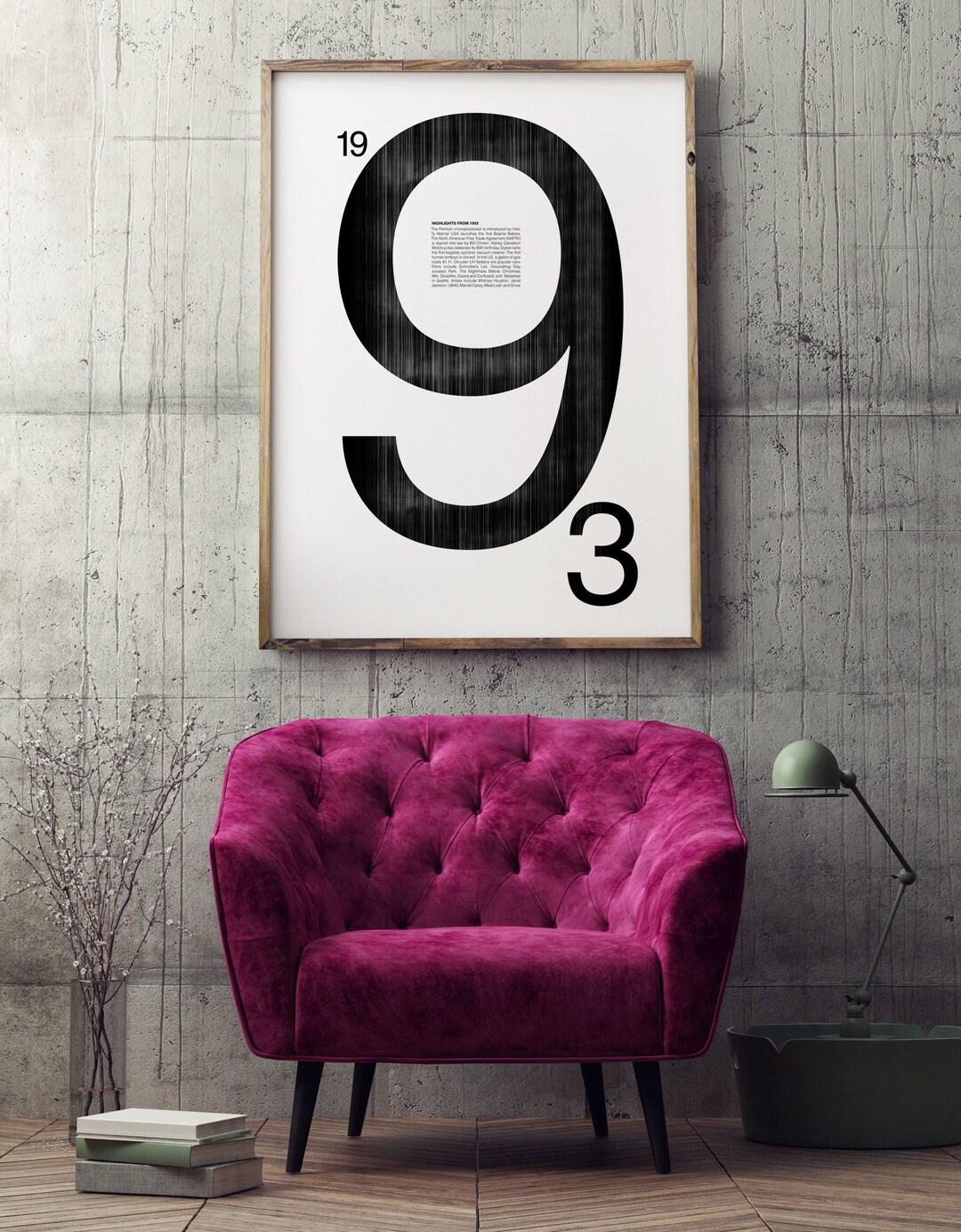 1993 Time Capsule Poster | 33rd Birthday Gift - Etsy