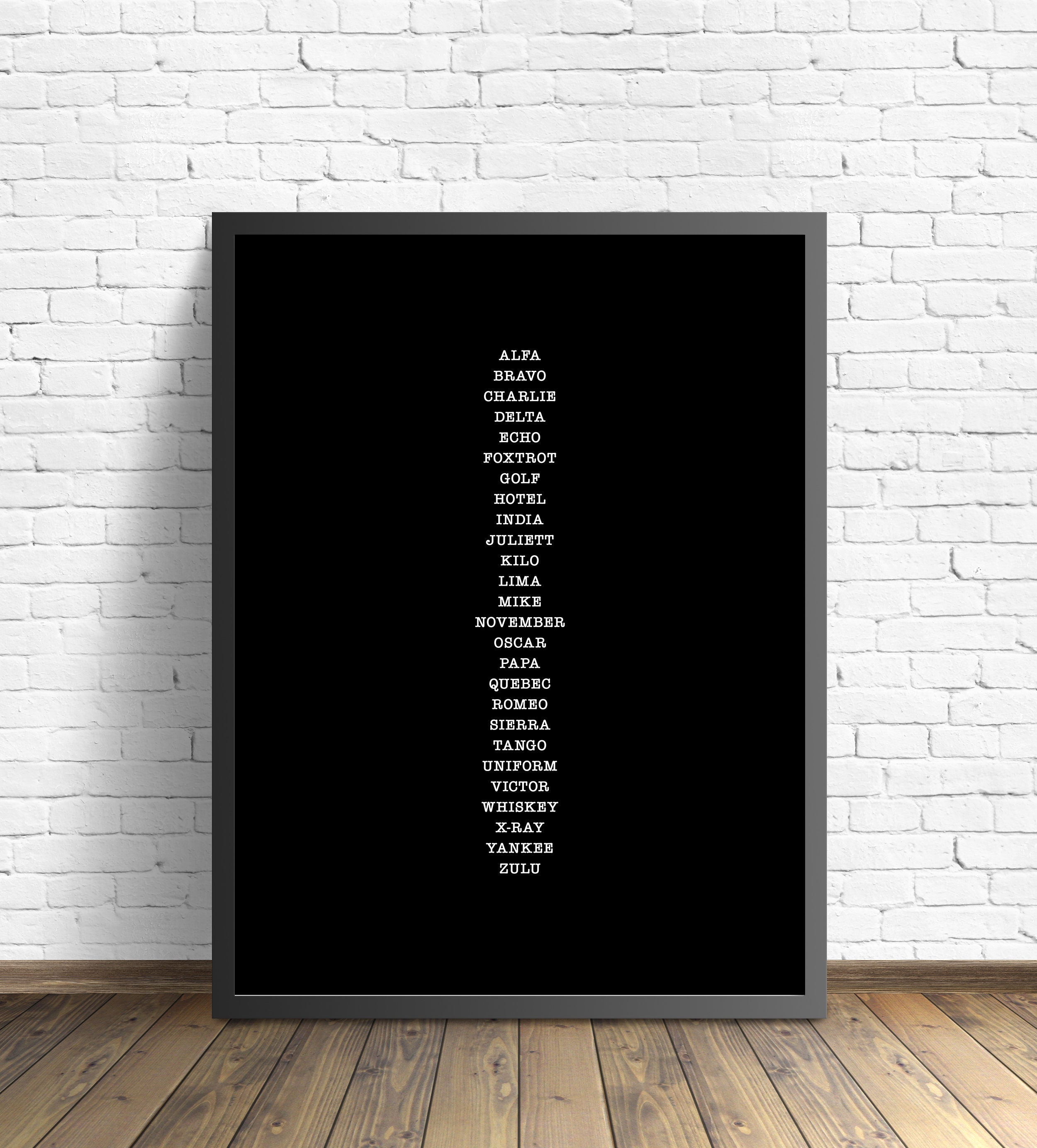 NATO Phonetic Alphabet Poster Military Alphabet Poster Man - Etsy Ireland