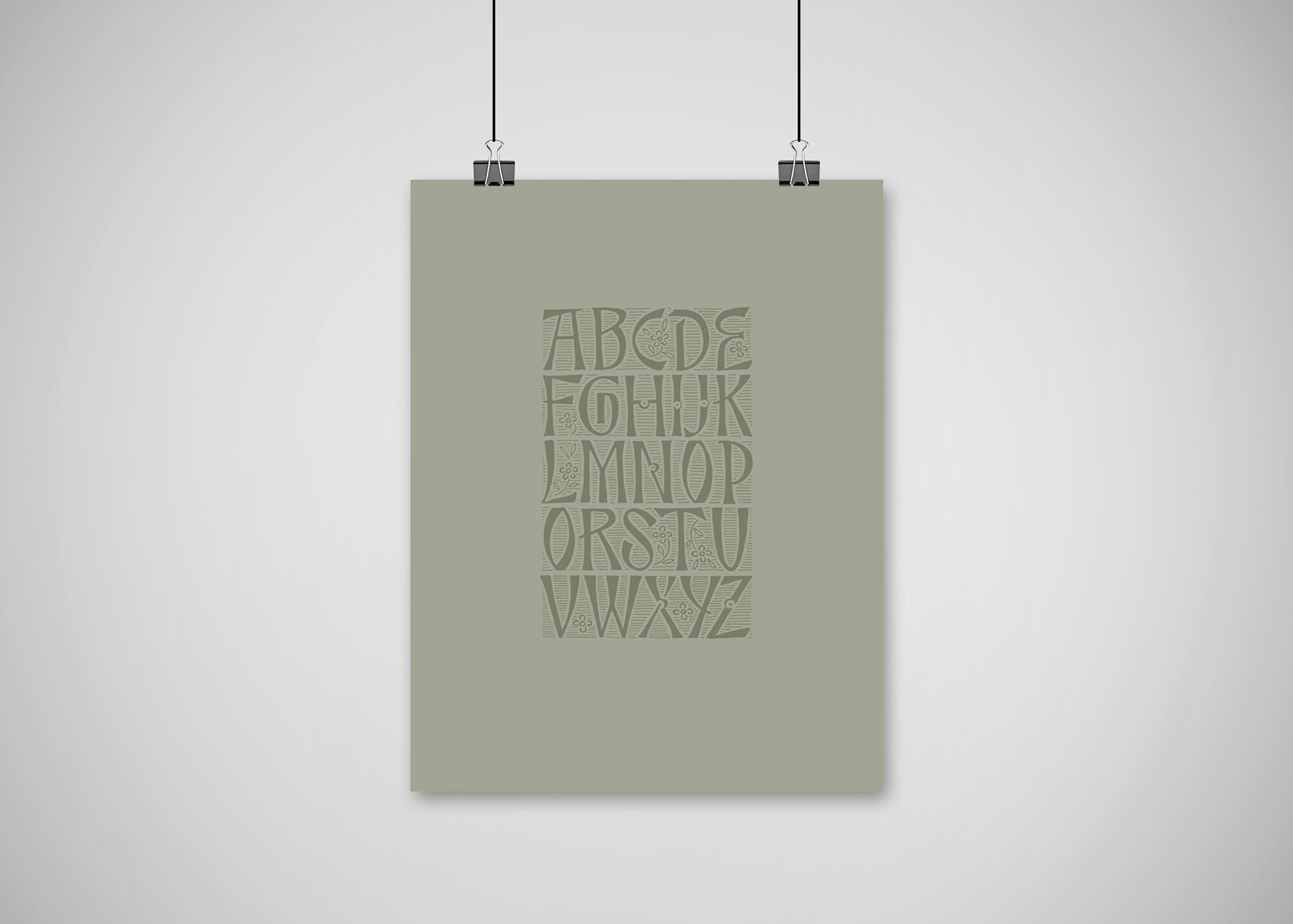 Vintage Alphabet Poster Antique Alphabet Artwork Teacher Gifts - Etsy