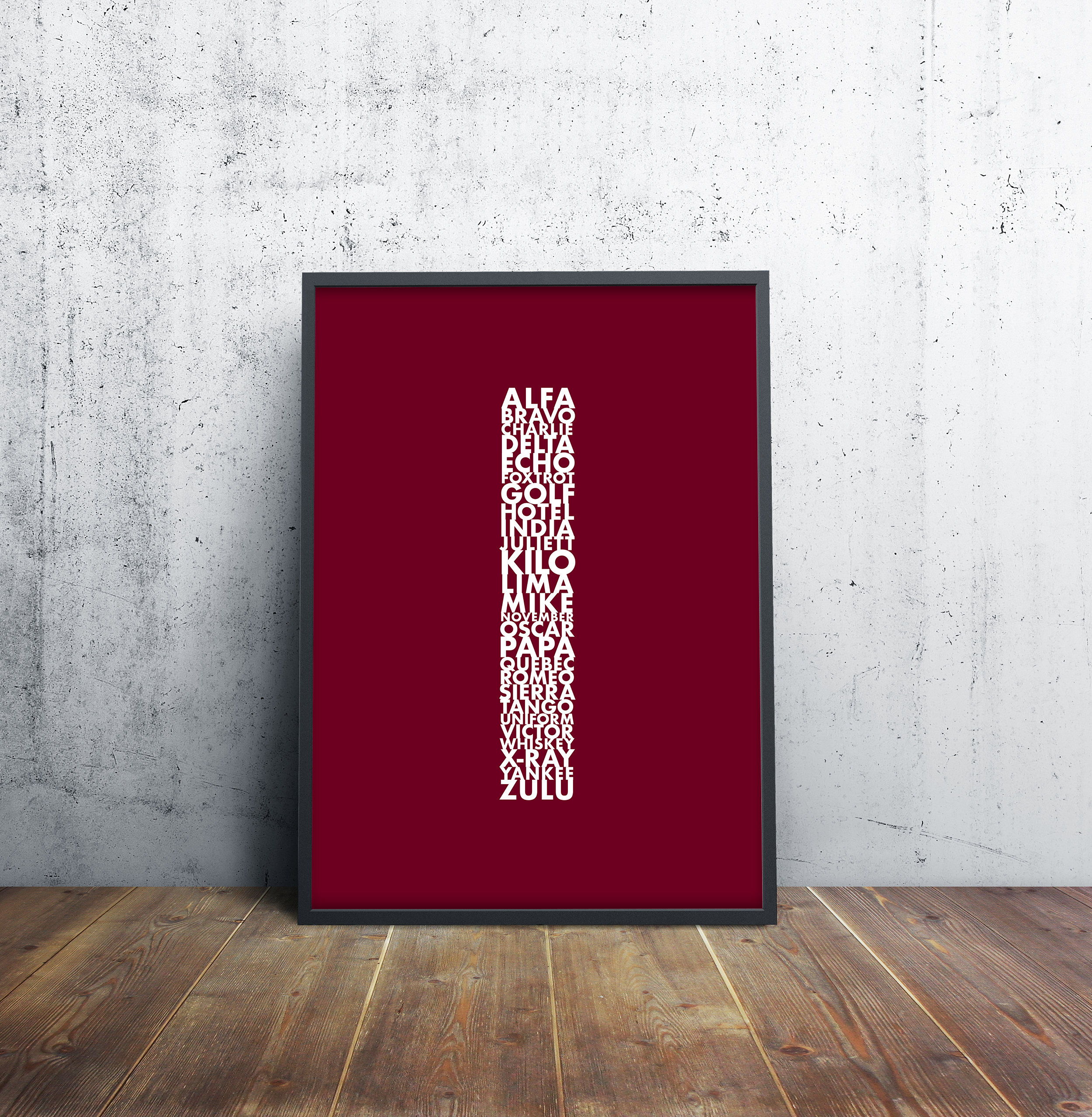 NATO Phonetic Alphabet Poster, Military Wall Art - Etsy
