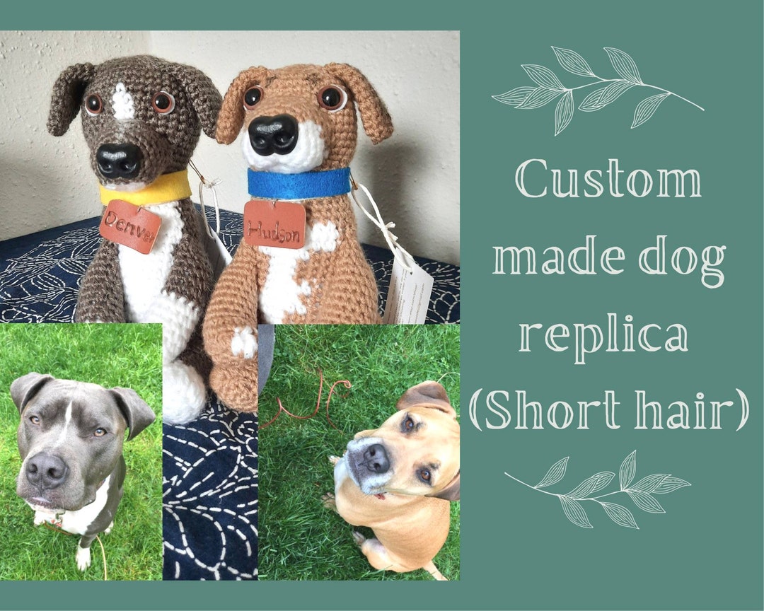 Custom Crochet Dog, Custom Dog Replica, Custom Order Dog,pet Amigurumi ...