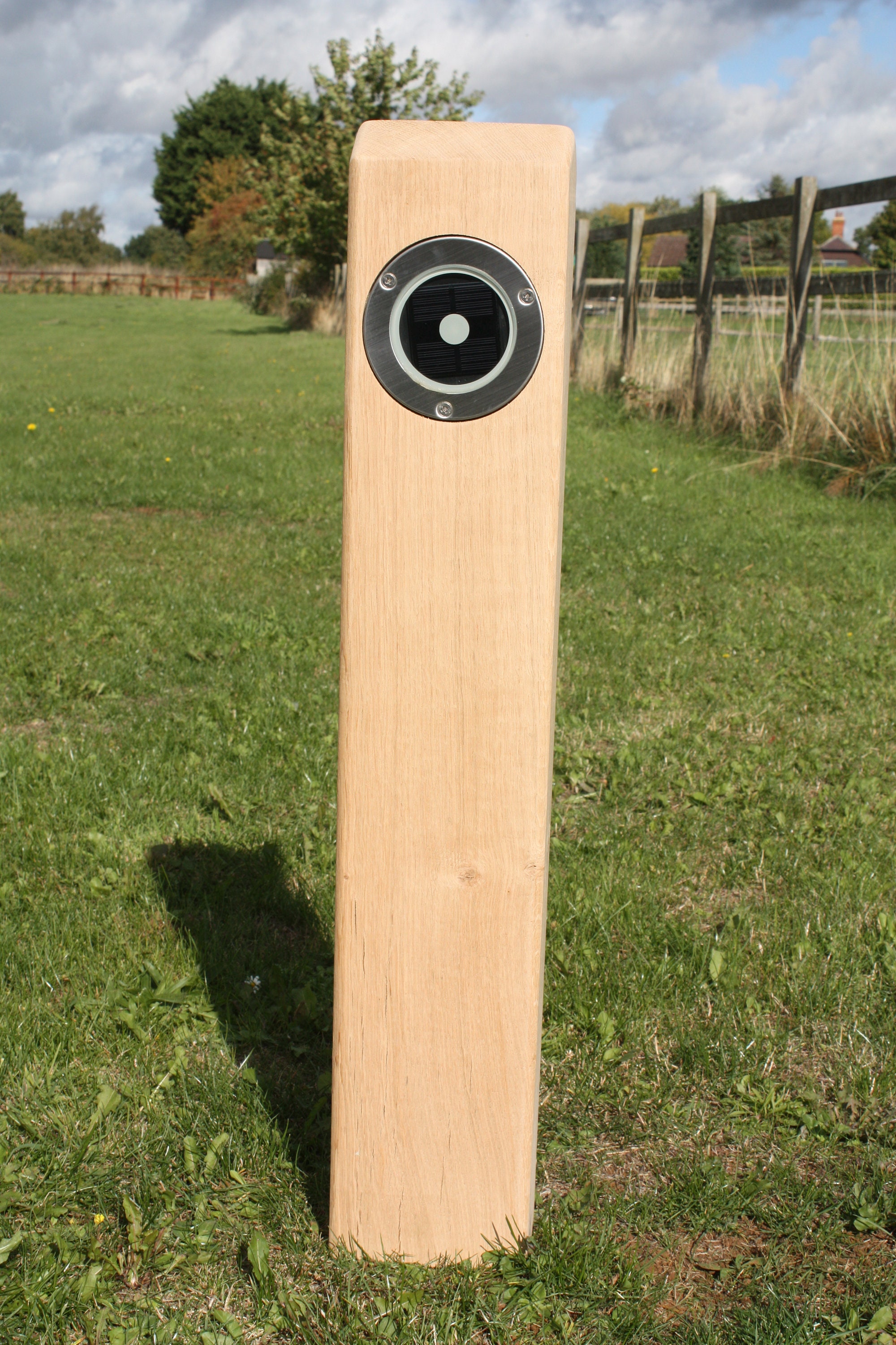 Oak Post Driveway Lighting, Patio Light Oak Post, Decking Lighting ...