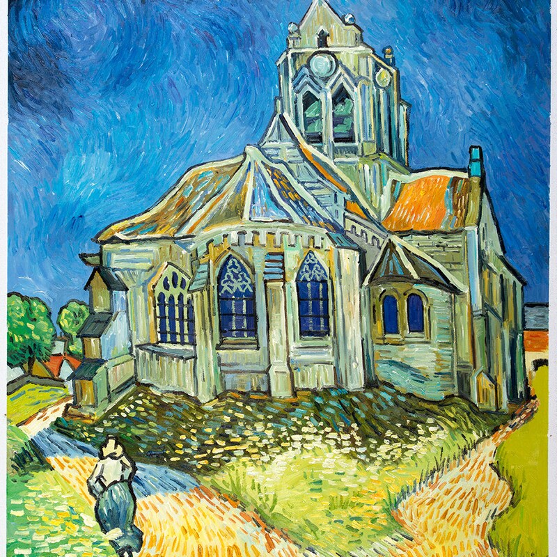 Painting Church - Etsy