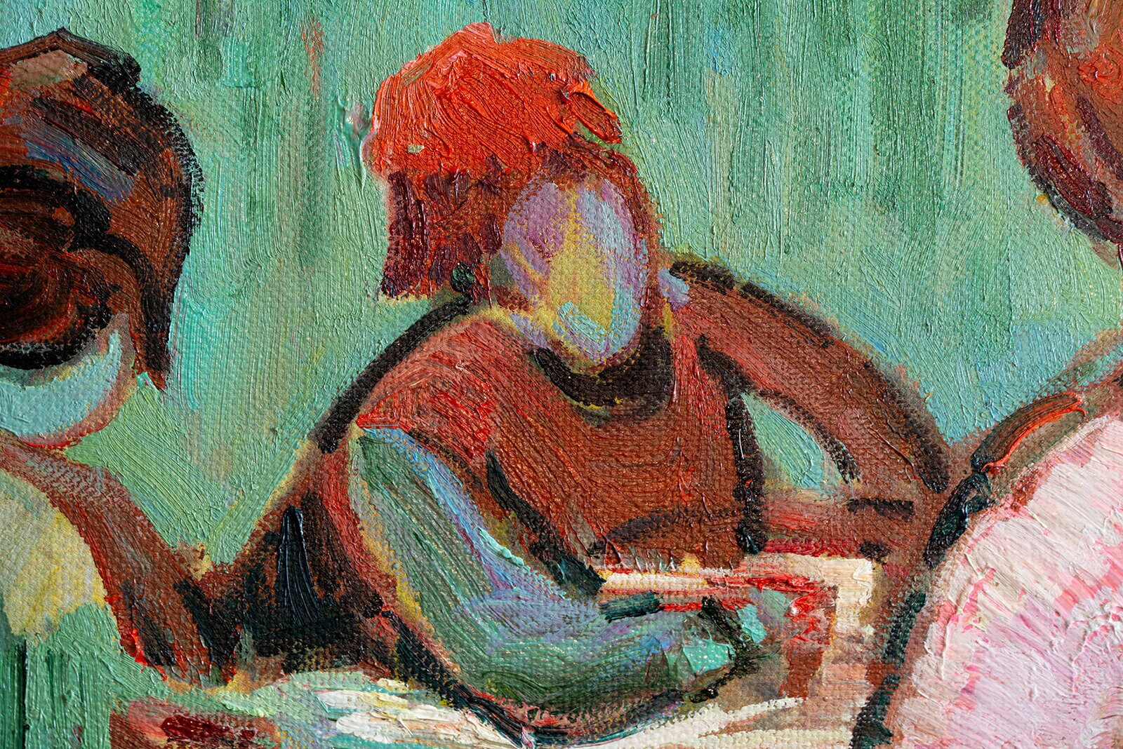 The Brothel Van Gogh Oil Painting Reproduction, Hand-painted in Oil on ...