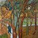 Leaf-fall Van Gogh Reproduction, Hand-painted in Oil on Canvas - Etsy