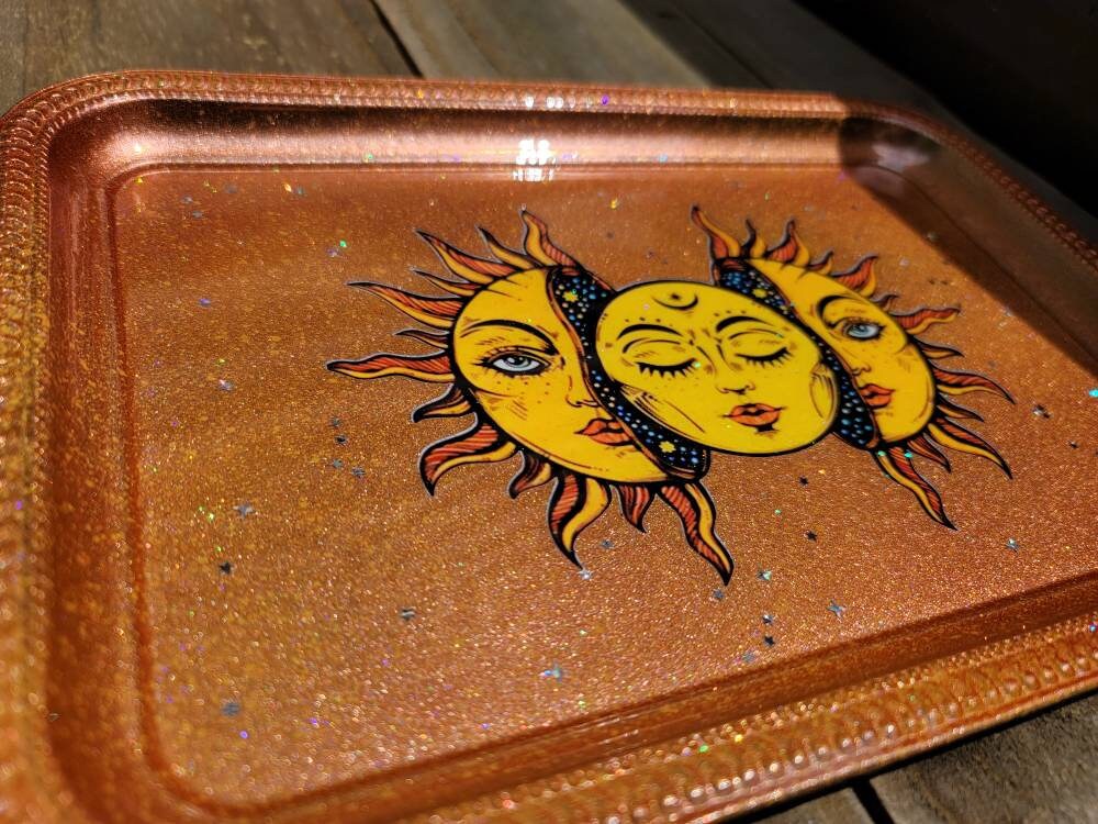Sun & Moon Tray | Etsy