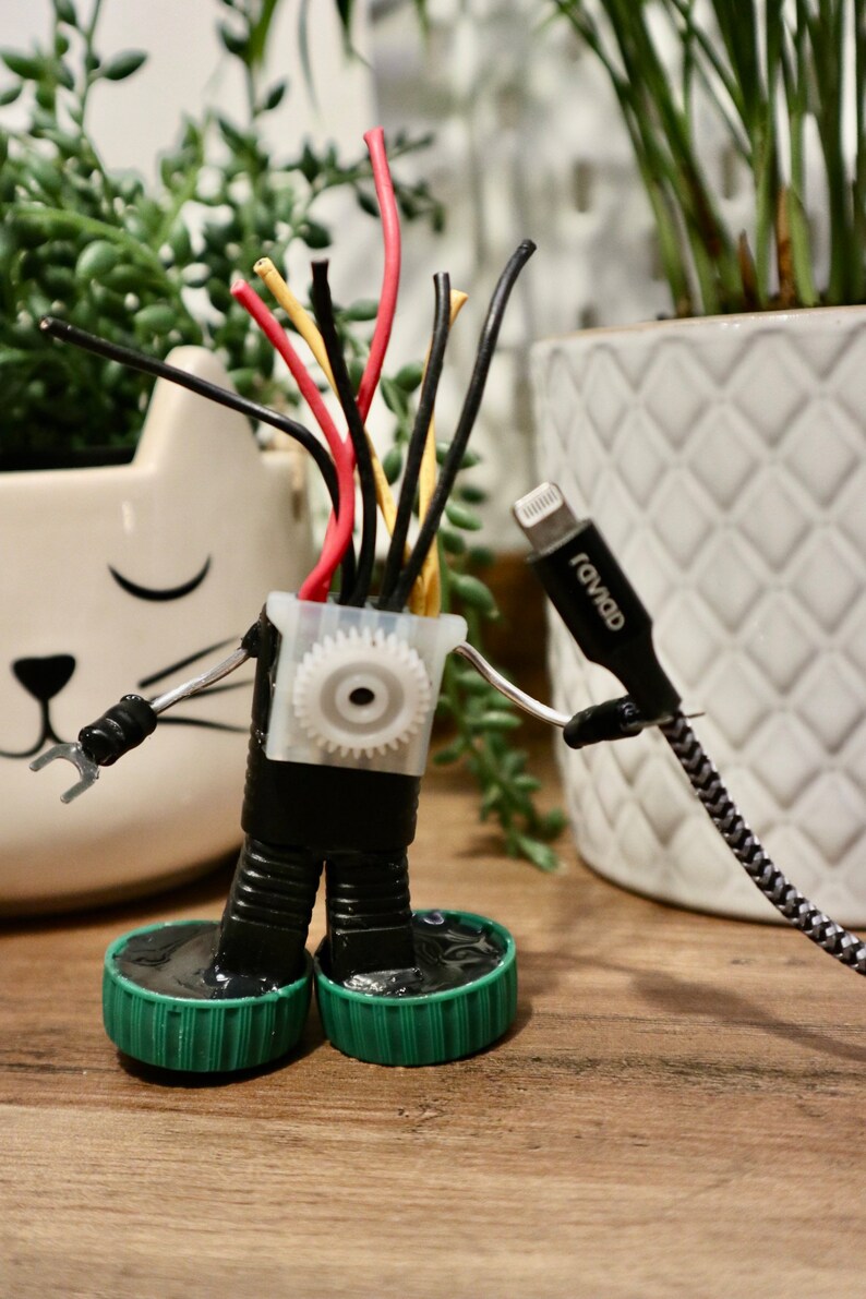 Computer Geek Robot Sculpture A Perfect Gift for Nerds and Sci-fi ...