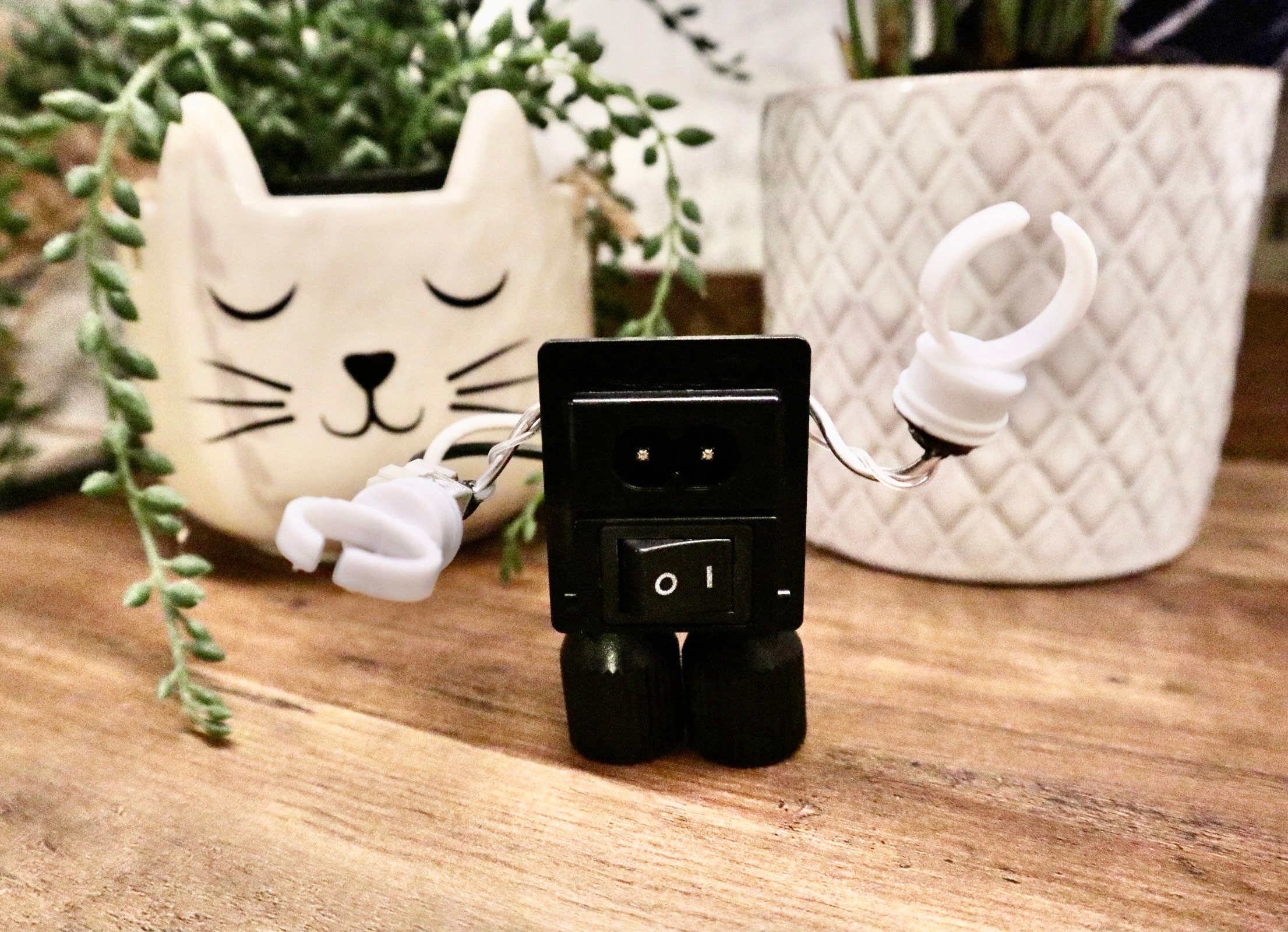 Computer Geek Robot Sculpture A Perfect Gift for Nerds and - Etsy