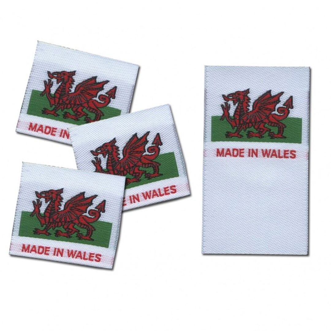 Made in Wales Woven Labels - Etsy
