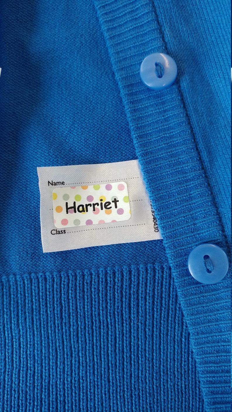 120 X Funky Just Stick Name Labels. Stick on Clothing Labels - Etsy