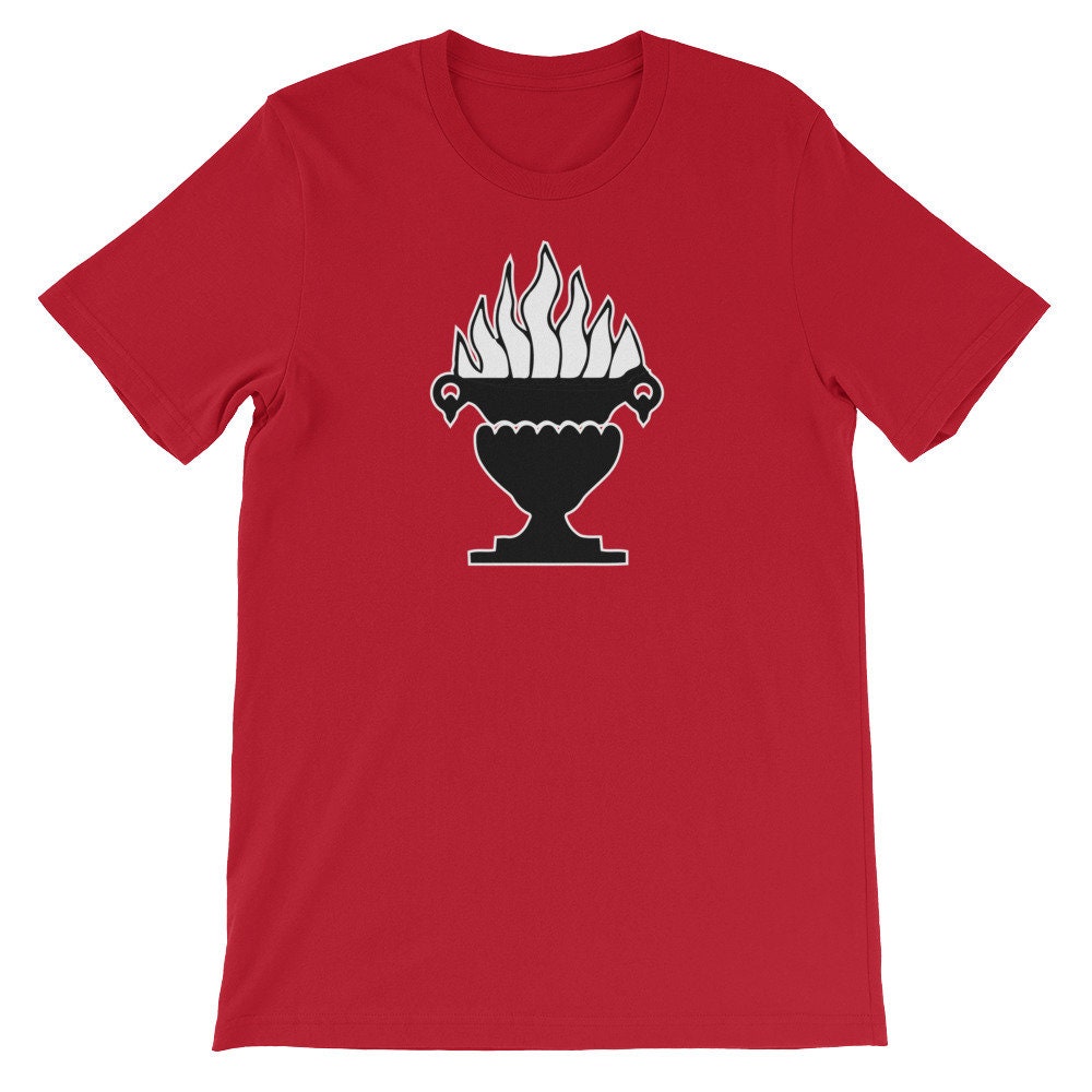 Atar Zoroastrian Fire Symbol Sacred Fire Short-sleeve Unisex - Etsy UK
