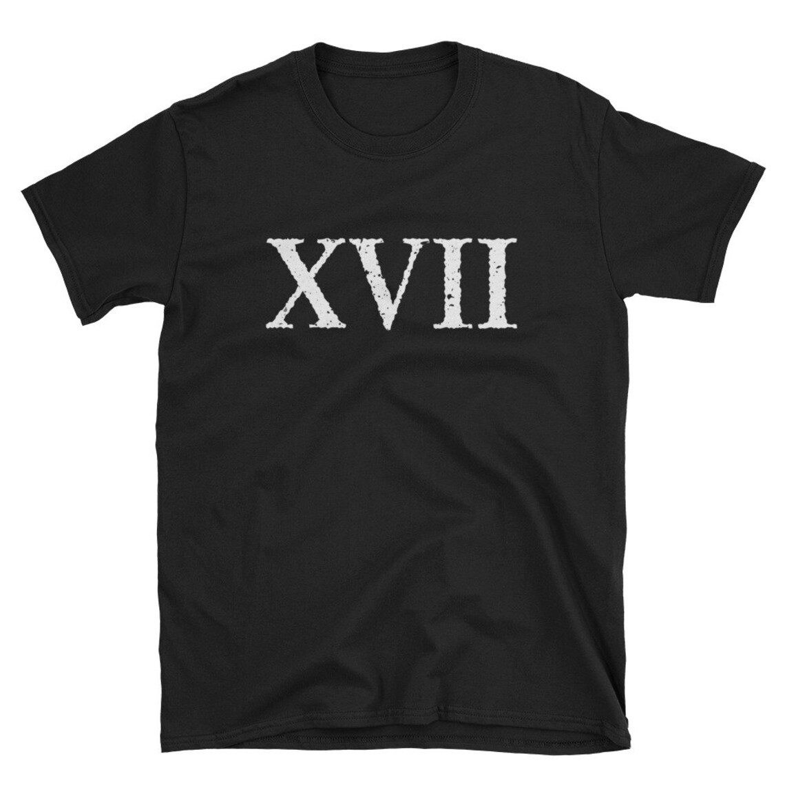 Roman Numeral 17 XVII T shirt Etsy Roman Numeral 17 XVII T shirt Etsy