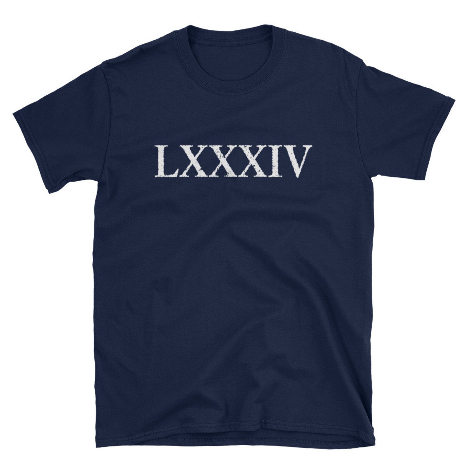 Roman Numeral 84 LXXXIV T-shirt - Etsy