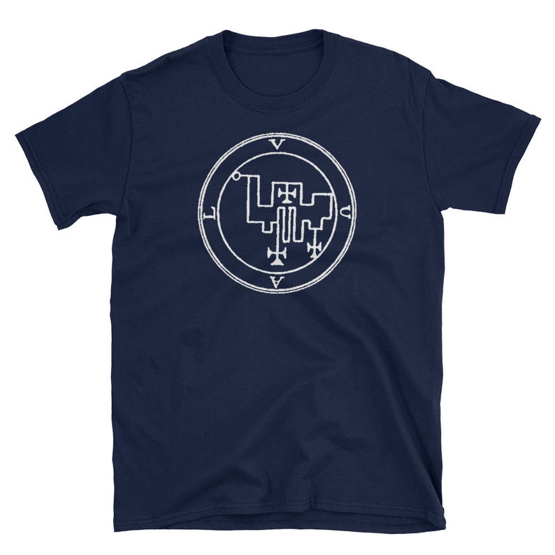 Seal of Uvall Vual or Voval Demon Circle Short-sleeve Unisex - Etsy