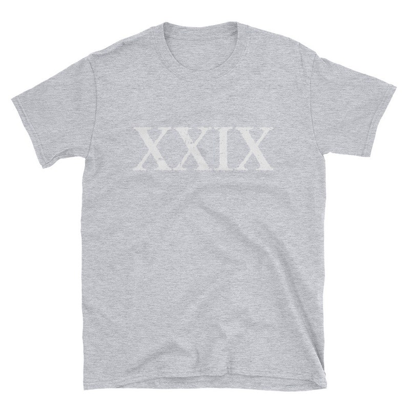 Roman Numeral 29 XXIX T-shirt - Etsy