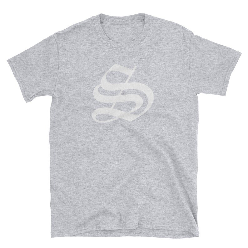 Old English Letter S T-shirt - Etsy