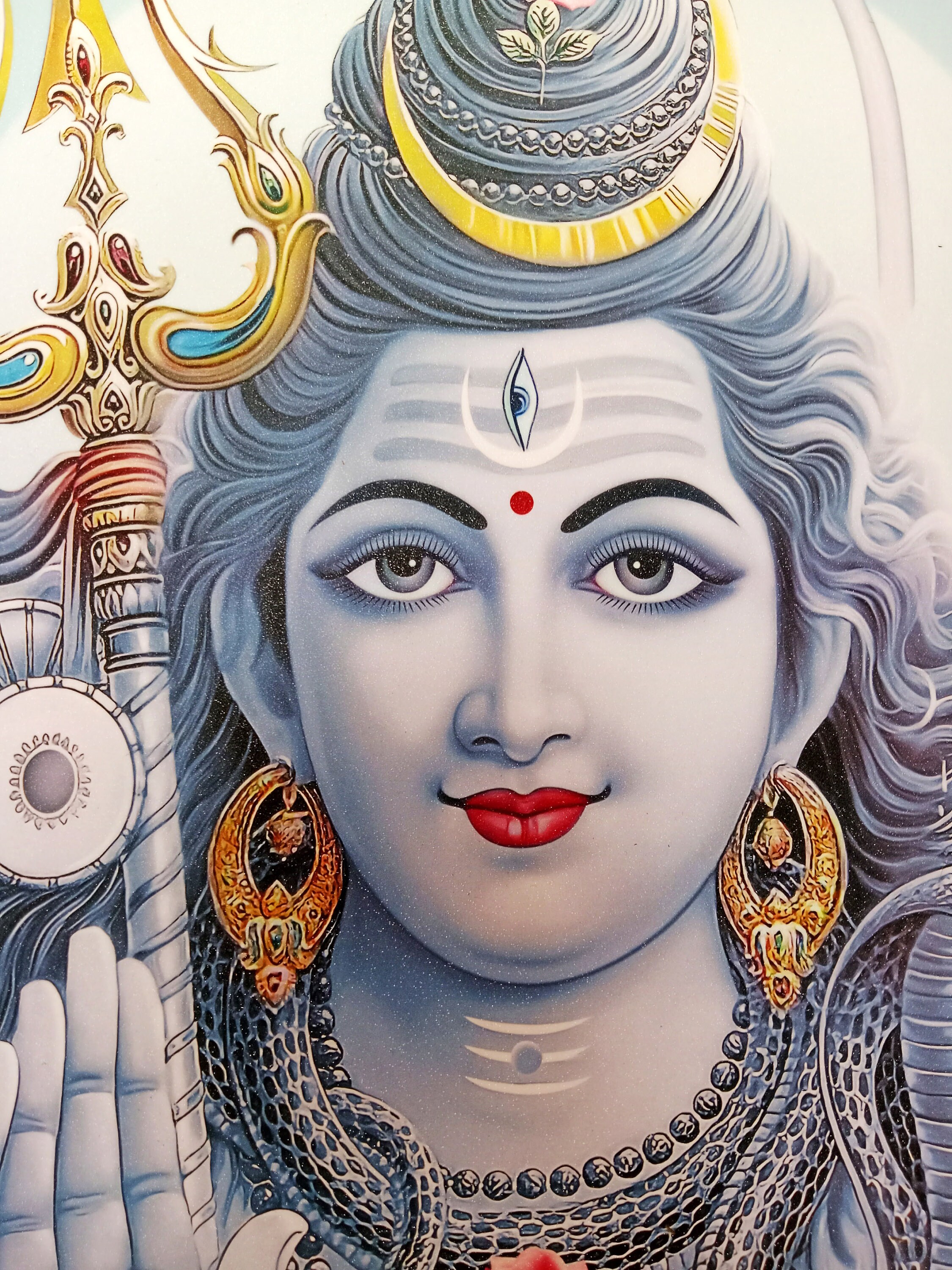 Lord Shiva Angry Look