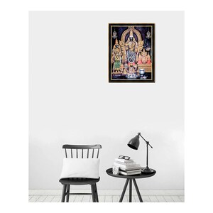 Sri Parthasarathy Photo Frame, Hindu Temple Art, Pooja Room Decor - Etsy
