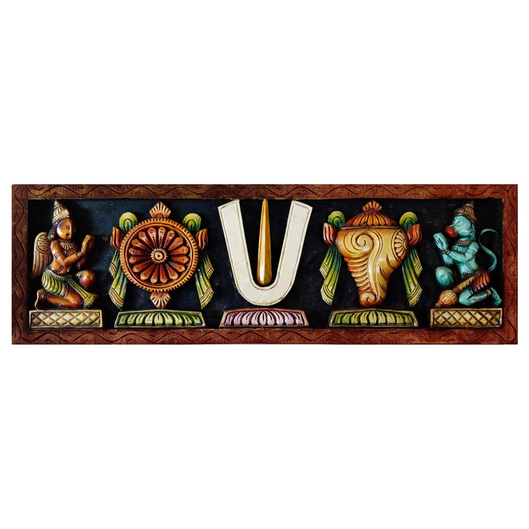 Thiruman Wall Decor With Garudar and Hanuman for Your Home to Revive ...