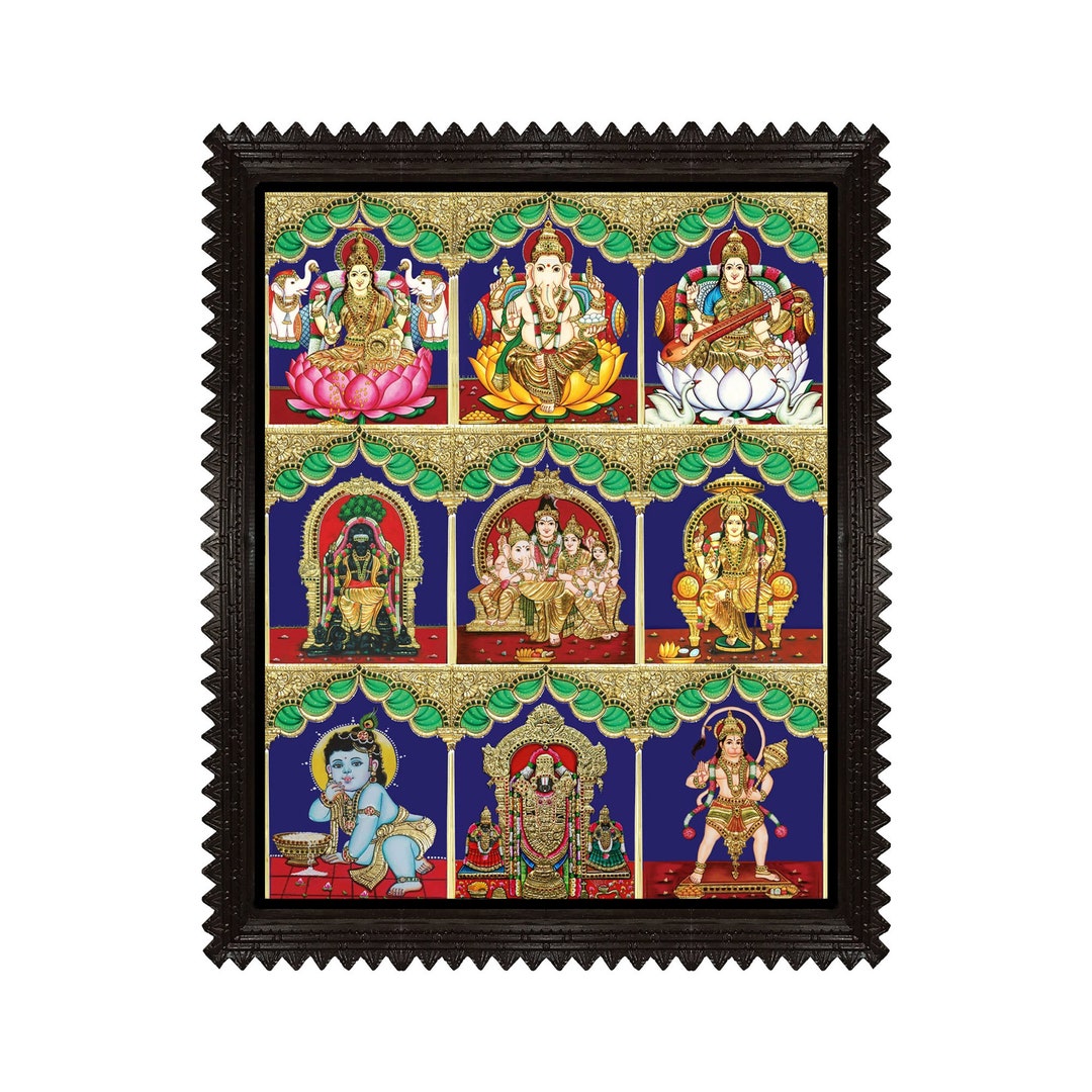 All-in-one Religious Photo Frame of Any God & Goddess, Customizable ...