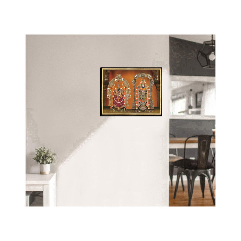 Thayar Perumal Photo Frame, Hindu Wedding Anniversary Gift, Duty Paid ...