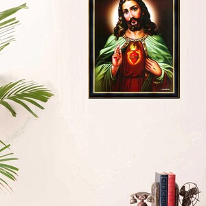 Lord Jesus Photo Frame, Religious Home Wall Decor - Etsy