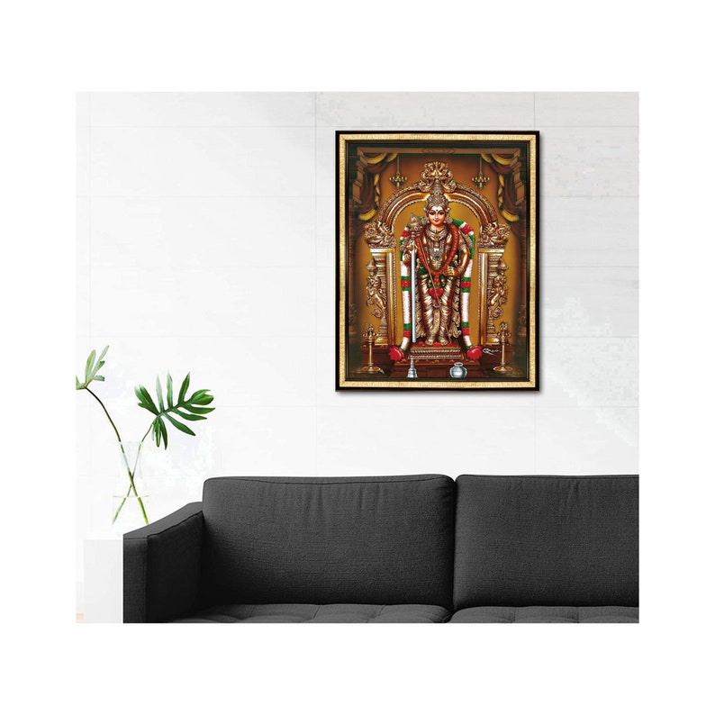 Murugan Photo Frame: Hindu God Religious Wall Decor Delivered Duty Paid ...