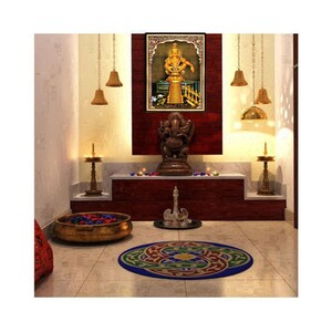 Ayyappa Swamy Photo Frame, Celibate Hindu God on Hills of Kerala - Etsy