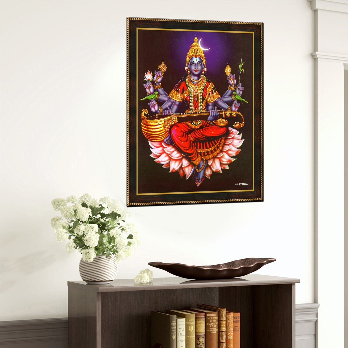 Matangi Devi Photo Frame, Hindu Divine Mother Who Governs Speech, Music ...