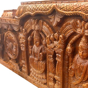 Thayar Perumal Thiruman Wooden Carved Decor for Your Pooja Room ...
