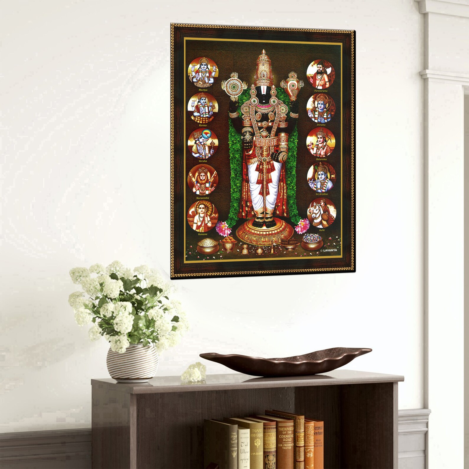 Lord Vishnu Avatars Photo Frame - Perumal and Dasavatharam Delivered ...