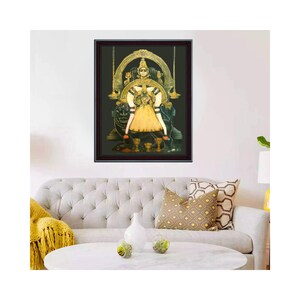 Shakti Mata Photo Frame. A Powerful Hindu Goddess of Southern India - Etsy