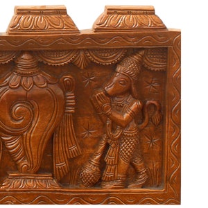 Thayar Perumal Thiruman Wooden Carved Decor for Your Pooja Room ...