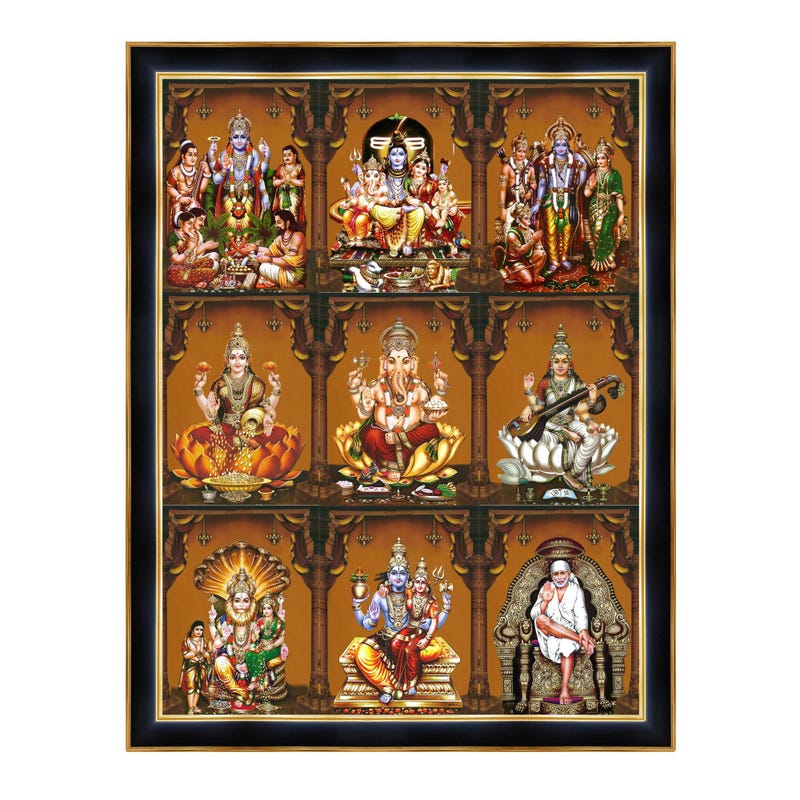 God Photo With Frames - Etsy UK