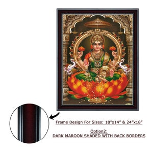 Lakshmi Photo Frame for Puja of All New Beginnings - Etsy
