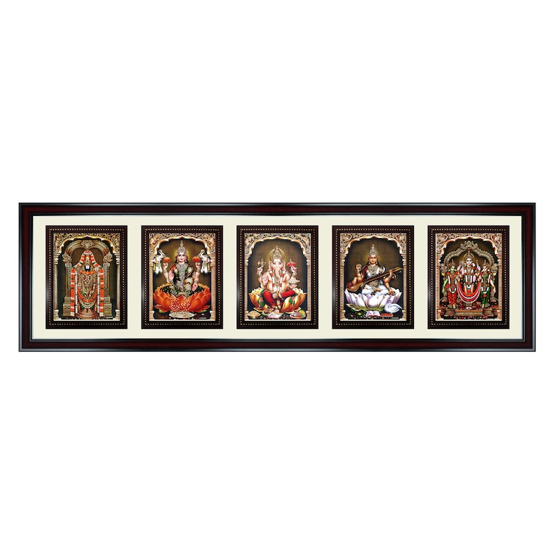 All Gods in One Frame Hindu - Etsy