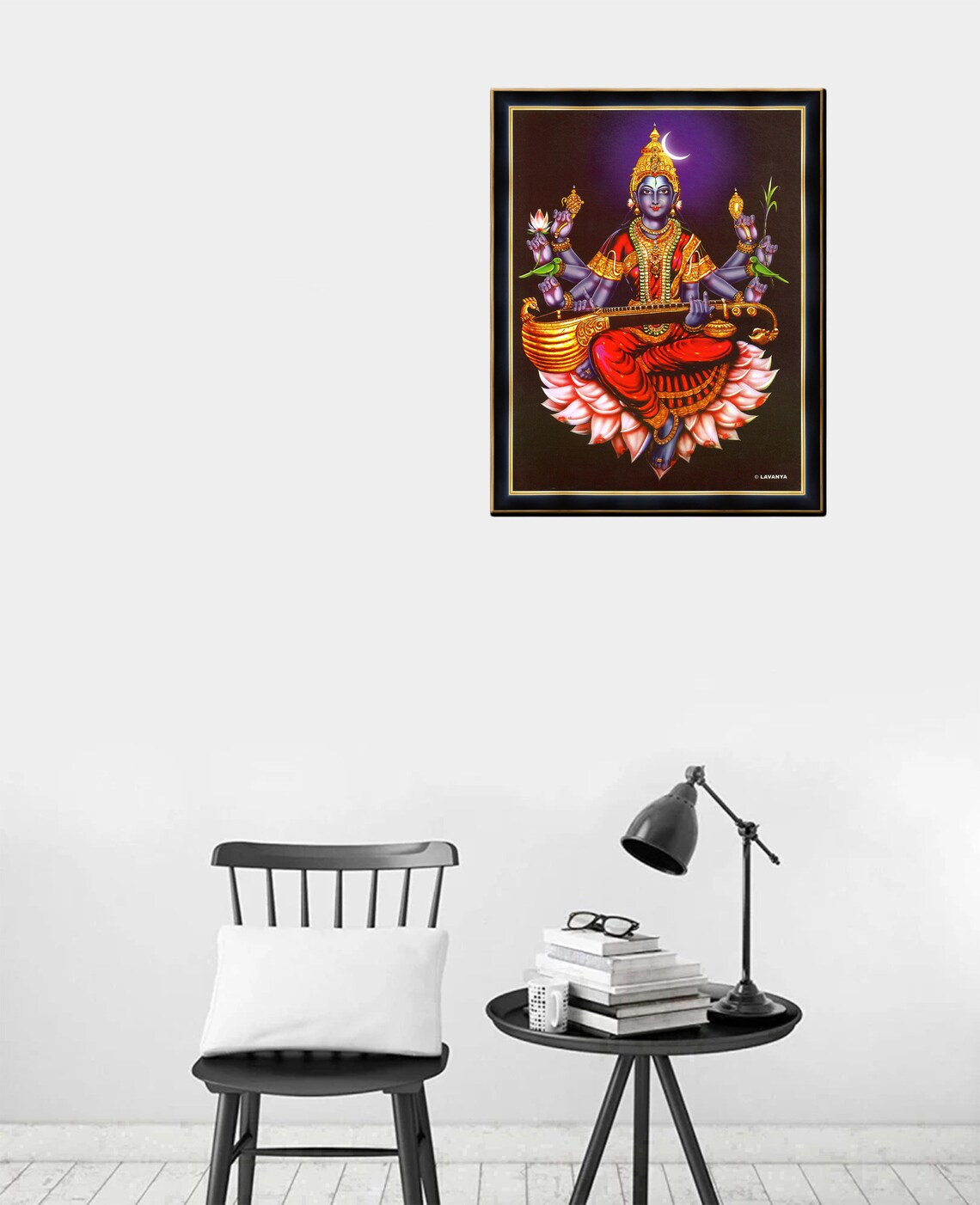 Matangi Devi Photo Frame, Hindu Divine Mother Who Governs Speech, Music ...