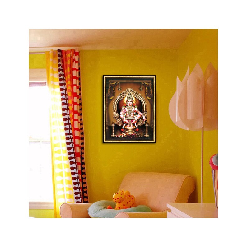 Ayyappa Swamy Photo Frame: Hindu God Home Decor Delivered Duty Paid for ...